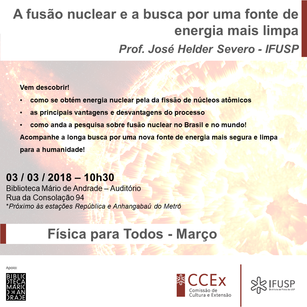 Física para Todos com o Prof. José Helder Severo (IFUSP) | Instituto de ...